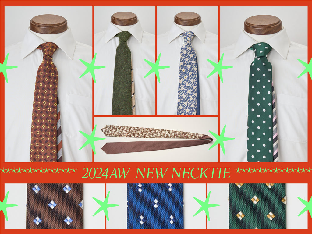 2024AW NEW NECKTIE – giraffe ONLINE SHOP