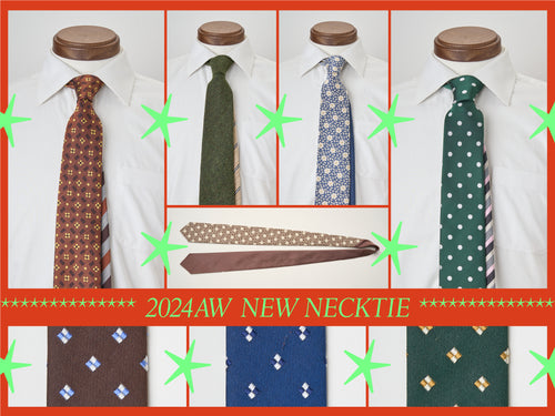 2024AW NEW NECKTIE – giraffe ONLINE SHOP